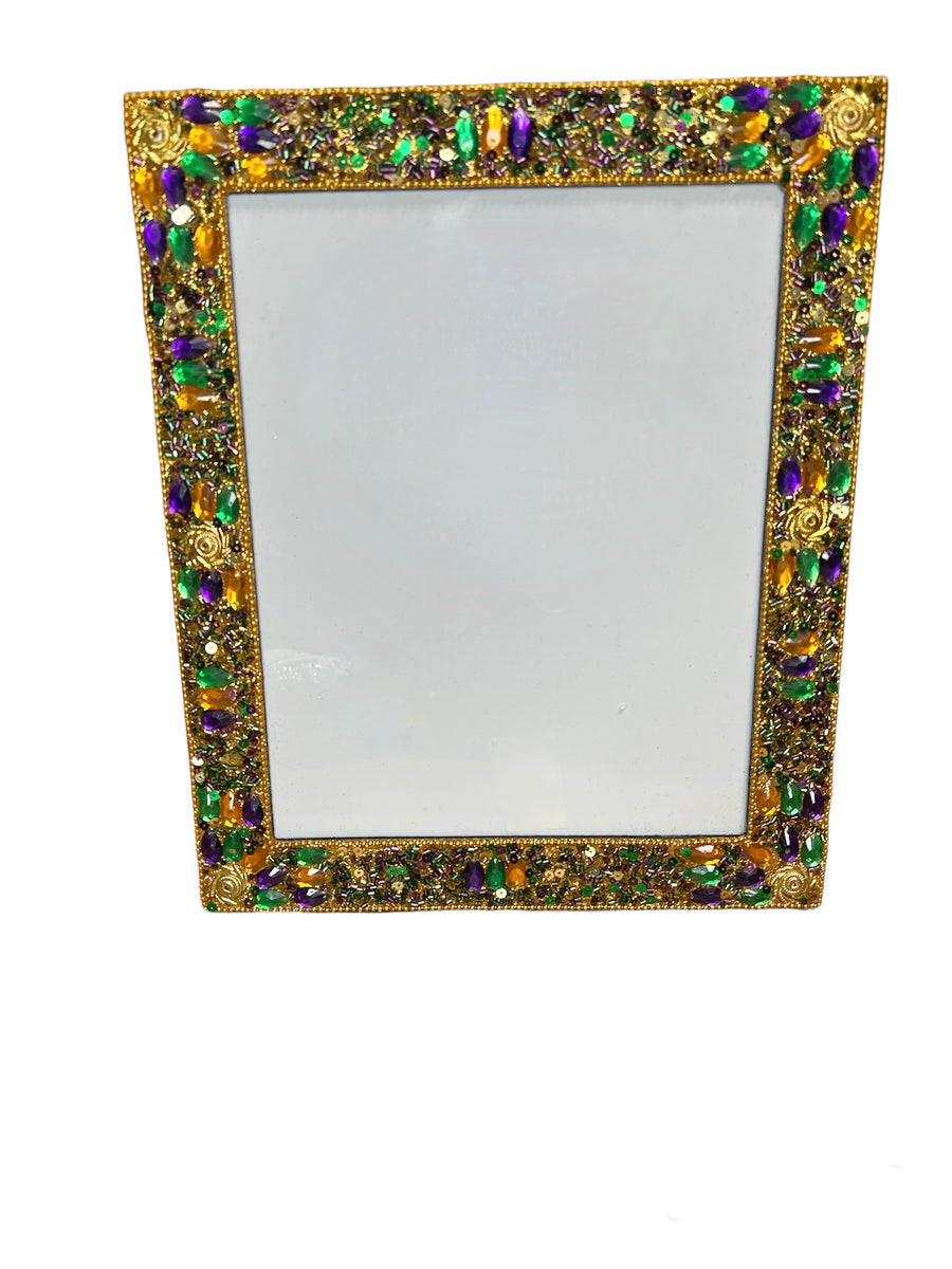 Mardi Gras 8x 10 Jeweled Frame – MJ's Metairie